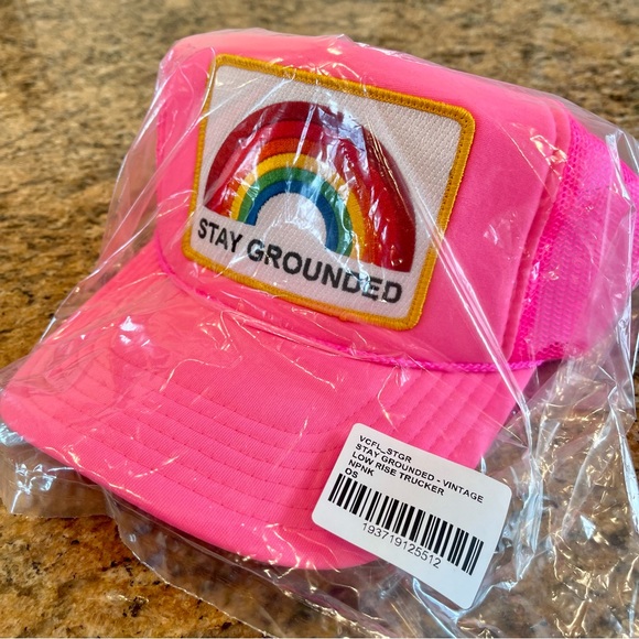 Aviator Nation | Accessories | Nwt Aviator Nation Pink Trucker Hat Stay ...
